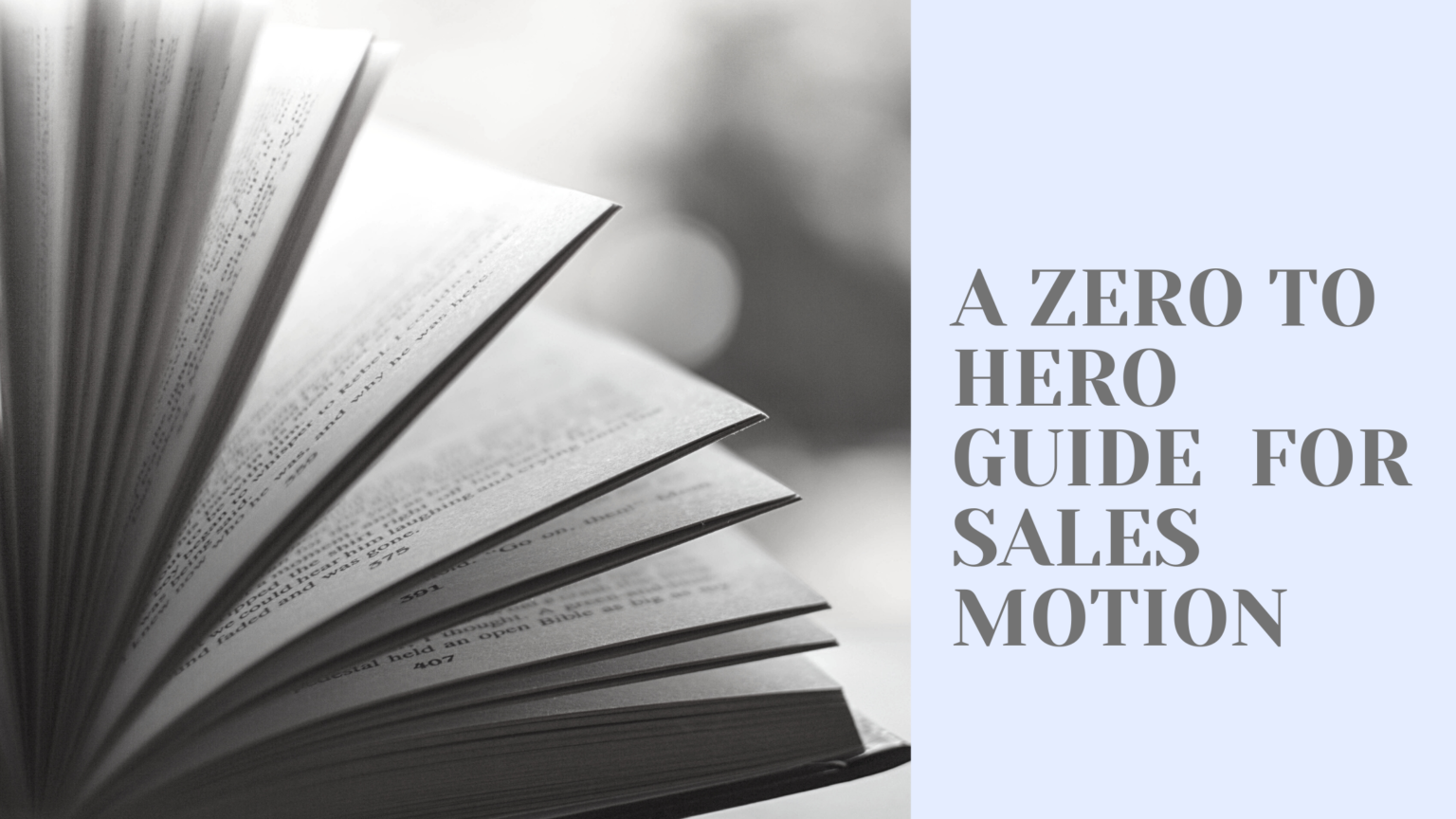 The Zero to Hero Guide for Sales Motion: What is it and How to Choose ...