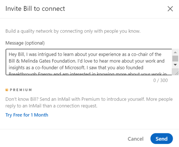 Why You Should ALWAYS Personalize Your LinkedIn Connection Requests » Writecream
