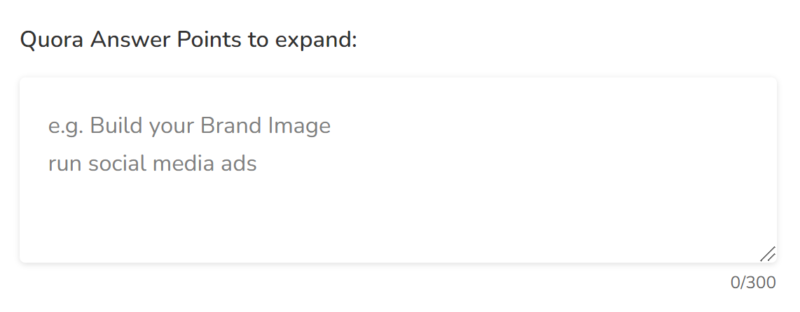 Free Short Answer Generator - Writecream