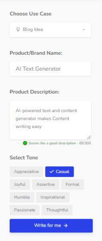 Free Blog Idea & Outline Generator - Writecream
