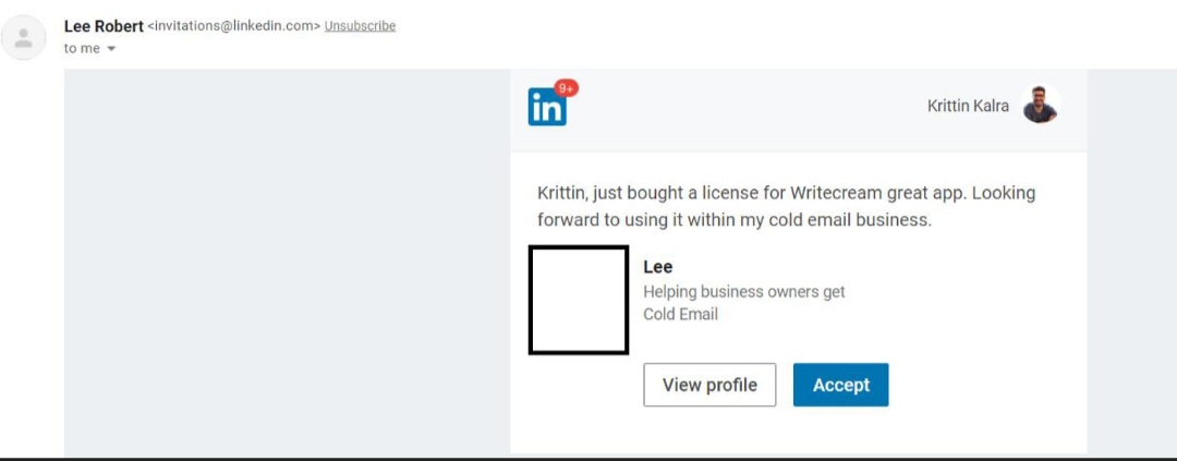 Writecream's LinkedIn Personalisation Tool: Tutorial » Writecream
