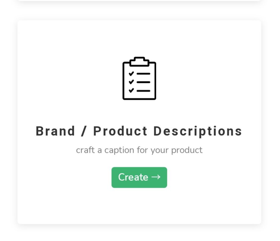 Writecream's Product Description Tool: Tutorial » Writecream