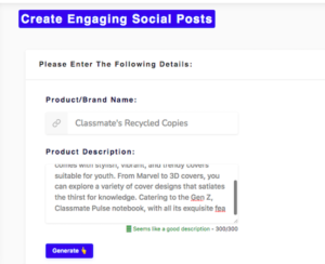 Writecream's Social Media Posts Tool: Tutorial » Writecream