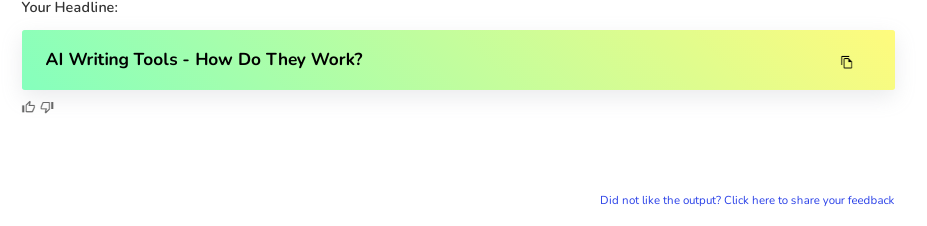 Free Clickbait Headline Generator - Writecream