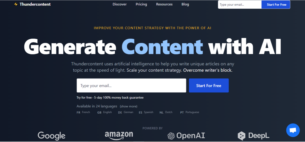 Thundercontent Review: Should you go for it in 2022? » Writecream