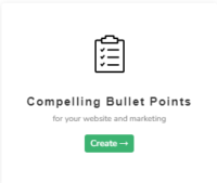 Free Bullet Point Generator - Writecream