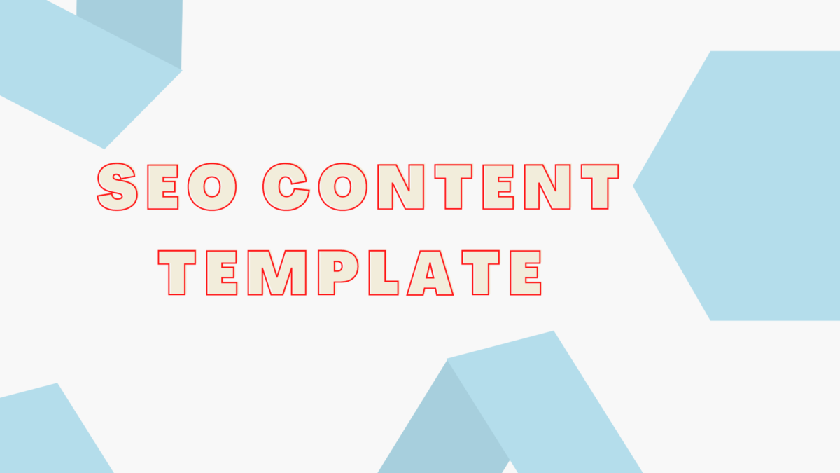 Free SEO Content Template (PDF/DOCX/Google Doc) » Writecream
