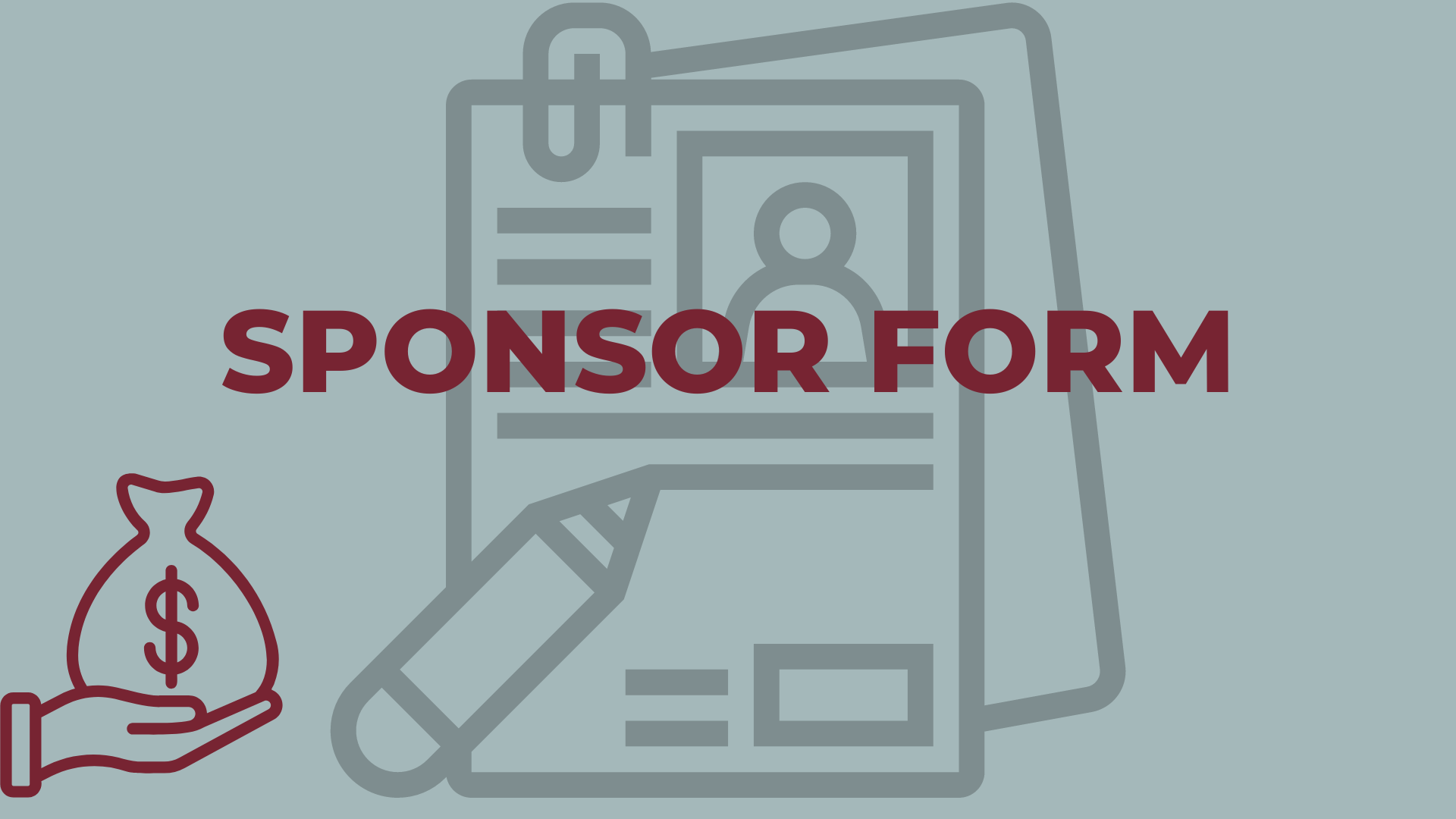 Free Sponsor Form For You! » Writecream