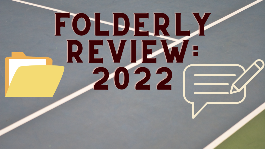 FOLDERLY REVIEW: 2022 » Writecream