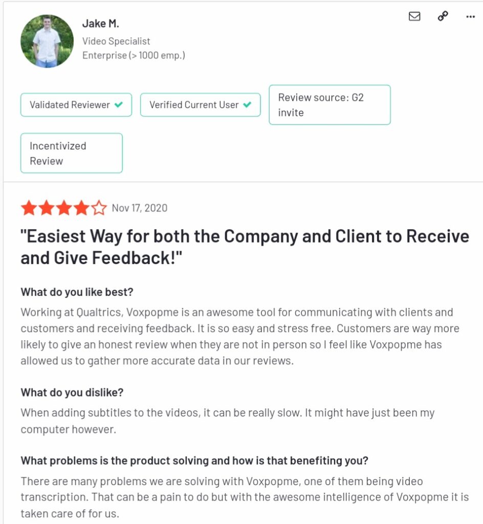 Voxpopme Review: All You Need To Know in 2022 » Writecream