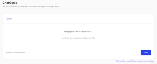 ChatGenie - ChatGPT 2.0 with power of Google Search!
