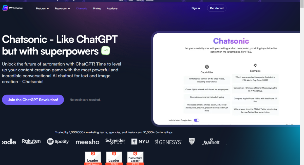 ChatSonic: Everything You Need to Know » Writecream