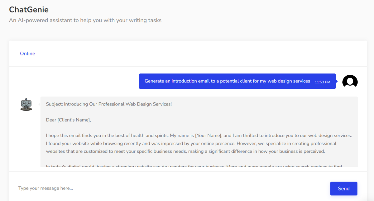 Free Introduction Emails Generator - Writecream