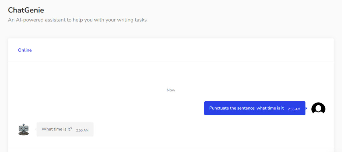 Free Punctuation - Writecream