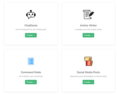 Writecream - Best AI Writer, Image, Audio & Content Generator with ChatGPT