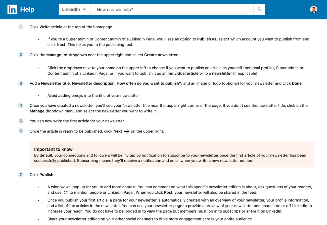 Launch and Grow Your LinkedIn Newsletter | Tips & Best Practices ...
