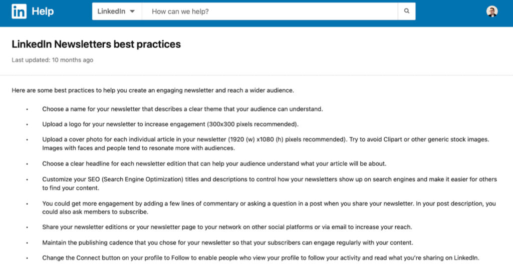 Launch and Grow Your LinkedIn Newsletter | Tips & Best Practices ...