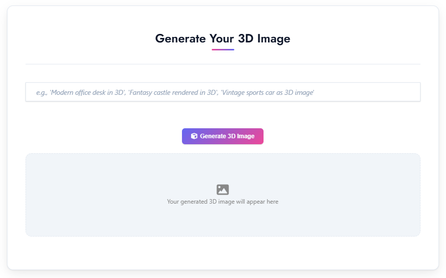 Bring Ideas to Life with WriteCream’s 3D Image Generator – Free Online ...