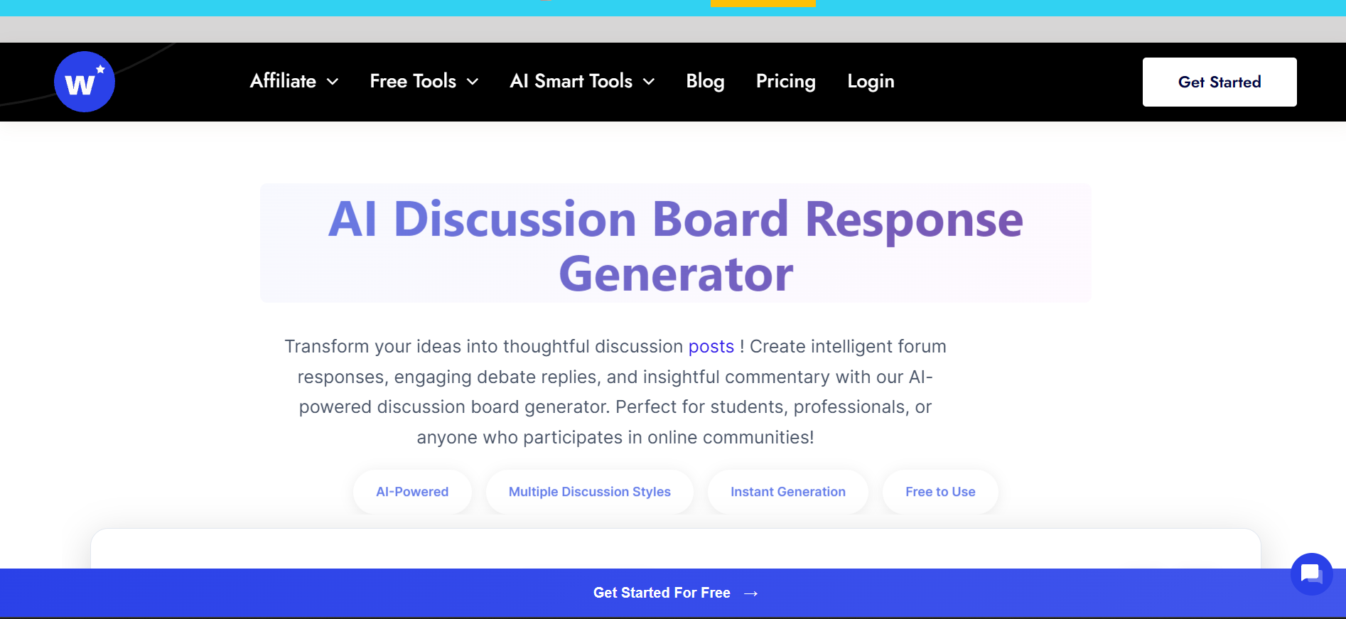 Writecream AI Discussion Board Response Generator – A Game Changer for ...